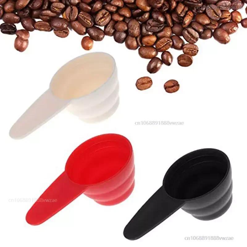 3 Level Scale Coffee Scoop Coffee Powder Tamping Scoop Plastic - TikTok ...