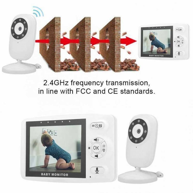 835P smart baby monitor wireless supervision camera lullaby night ...