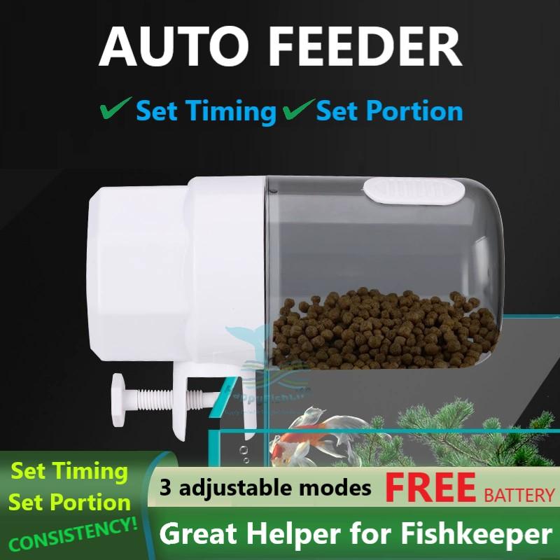 Automatic Fish Turtle Feeder Aquarium Smart Timing Auto Time - TikTok ...