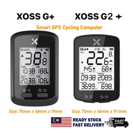 GDYSPORTS [XOSS] XOSS G+ G2 Plus GPS Smart Bike Cycling Computer ...