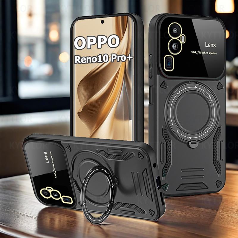 Shockproof Armor Phone Case For Oppo Reno10 Pro+ Lens Camera Protector ...