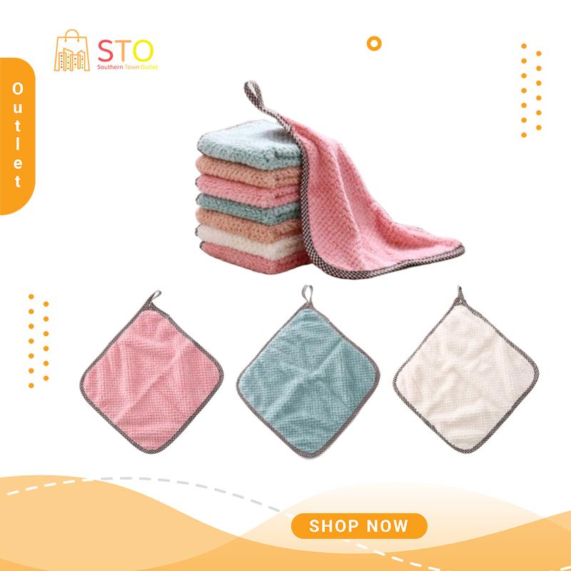 STO Kitchen Double-Layer Dish Cloth Non-Stick Oil Cleaning Wipes ...