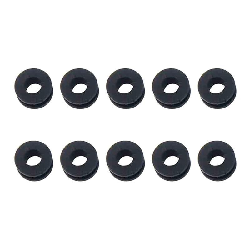 10Pcs Universal Motorcycle Rubber Grommet Mount Set Side Cover Fender ...