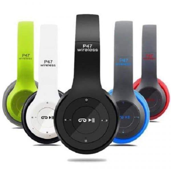 Fon Kepala Bluetooth, P47, Fon Kepala On-The-Ear Tanpa Wayar - TikTok ...