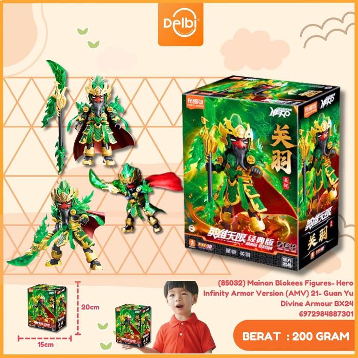 Jual (85032) Mainan Blokees Figures- Hero Infinity Armor Version (AMV ...