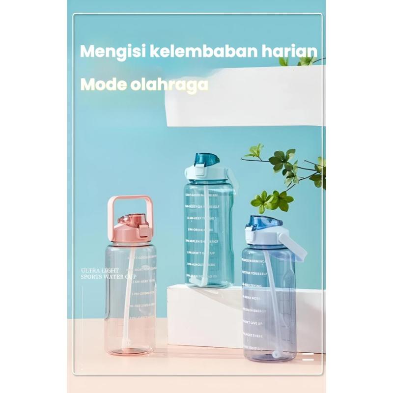 Botol Air Sukan Ekstra besar 2000ml- Tahan Panas & Anti Boco - TikTok ...