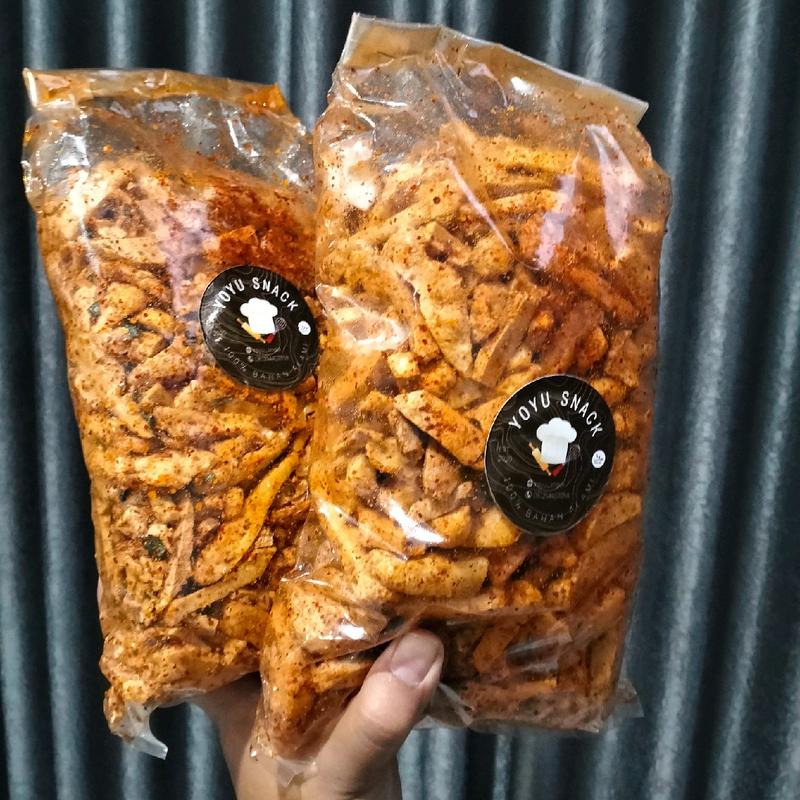 Paket Bundling 2 Bungkus Basreng Daun Jeruk YOYU SNACK 500Gr - Shop ...