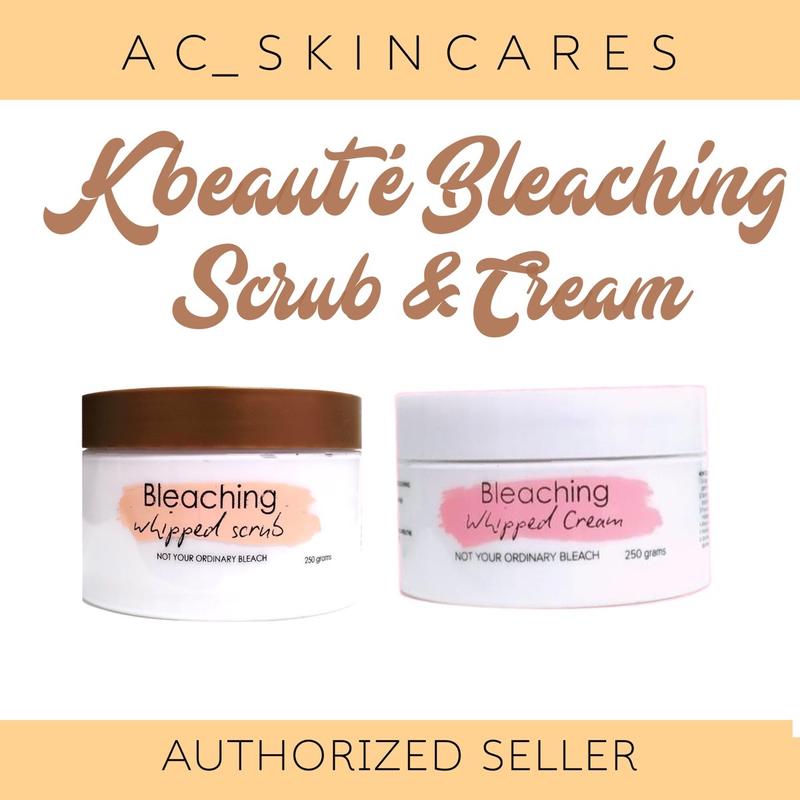 K-Beauté BLEACHING WHIPPED SCRUB / CREAM by Kristine Roman with ...