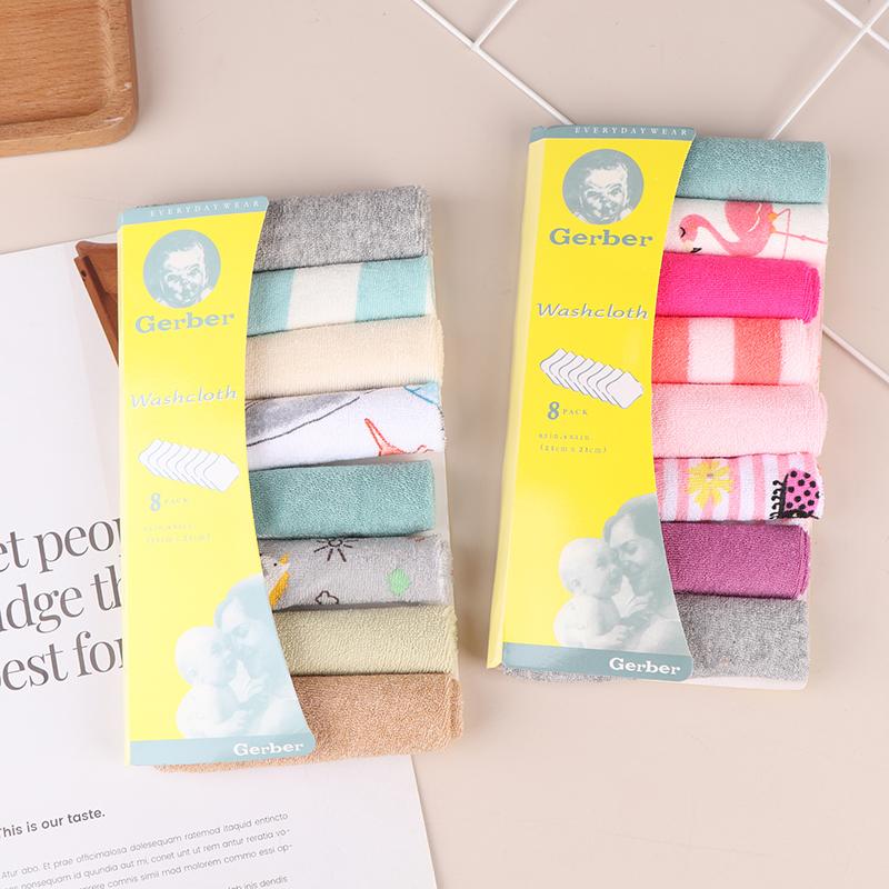 Set Tuala Mandi dan Kain Lap Bayi Baru Lahir, 8 Keping, Lembut - TikTok ...