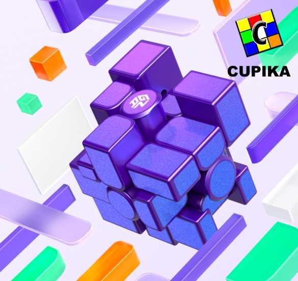 Cube Magic Puzzle Gan Mirror M Magnetic 3x3 Purple 3x3x3 Ungu Original ...