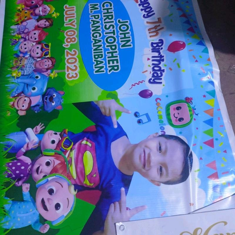 3x4 Personalized Tarpaulin Banner - TikTok Shop Philippines