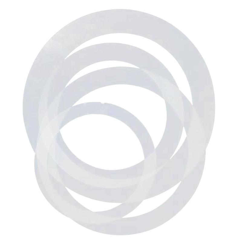 4Pcs Drumhead Skin Replacement Parts,Drum Muffler Kit for Bongo ...