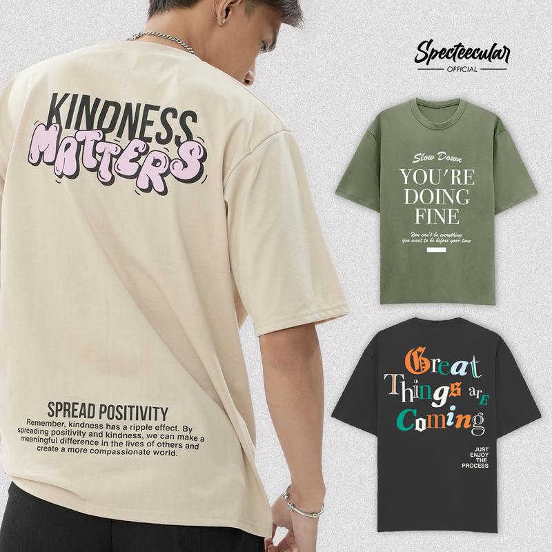 Specteecular Positive Statement Oversized Shirt For Men Wome - TikTok ...