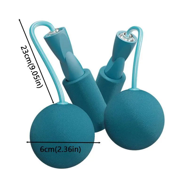 Solid Color Wireless Skipping Rope, 2pcs Portable Cordless Jump Rope ...