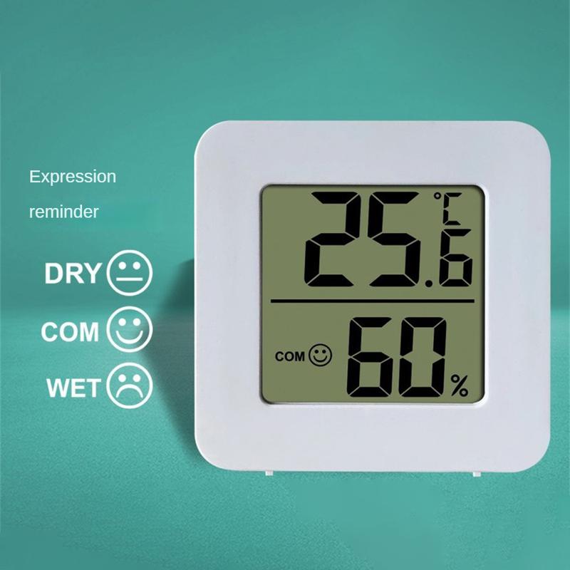 Termohygrometer Elektronik Digital, Dipasang di Dinding Dapur, Meter ...
