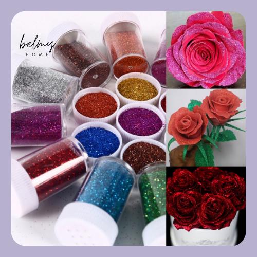 Glitter Powder Tube Shimmering Powder Flower Making DIY Arts - TikTok ...