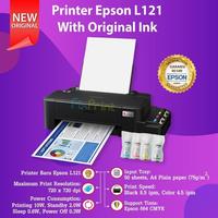 Jual PRINTER EPSON L121 L-121 L 121 PRINTER MURAH A4 PENGANTI L120 ...