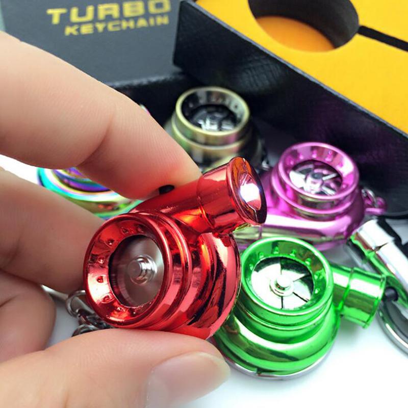 1Pc Mini Turbo Turbocharger Spinning Turbine Car Interisor Accessorie ...