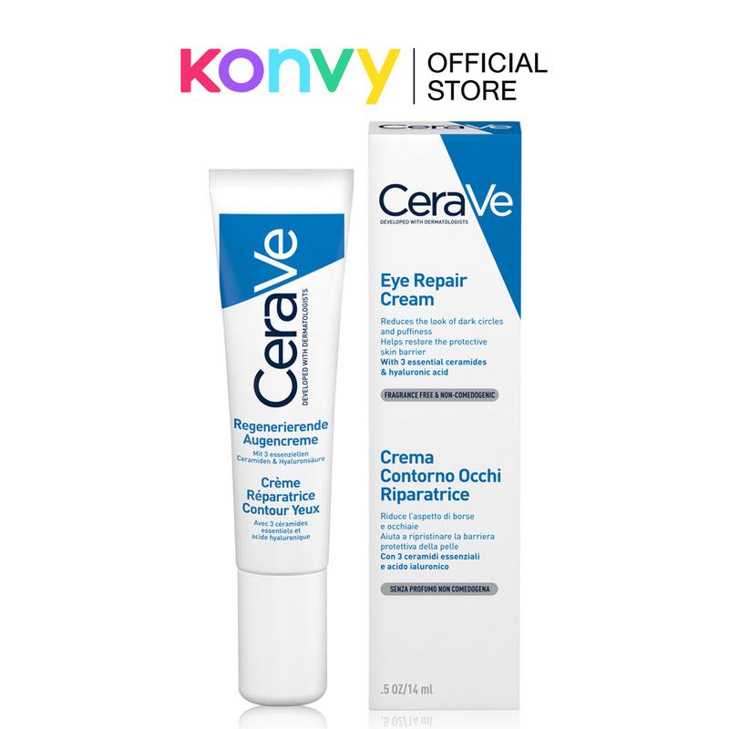 CeraVe Eye Repair Cream 14ml สกินแคร์ ผลิตภัณฑ์รอบดวงตา & ทรีทเมนท์รอบ ...