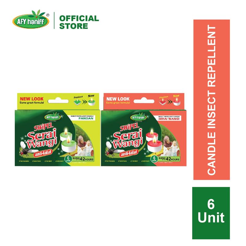 Lilin Halau Lalat Afy Haniff SWiPEL Pandan / Serai Wangi 30g - TikTok ...