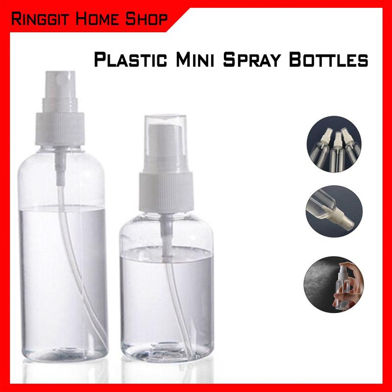 Ringgit Home Shop Botol Semburan Mini Kosong Lutsinar / Plastic ...