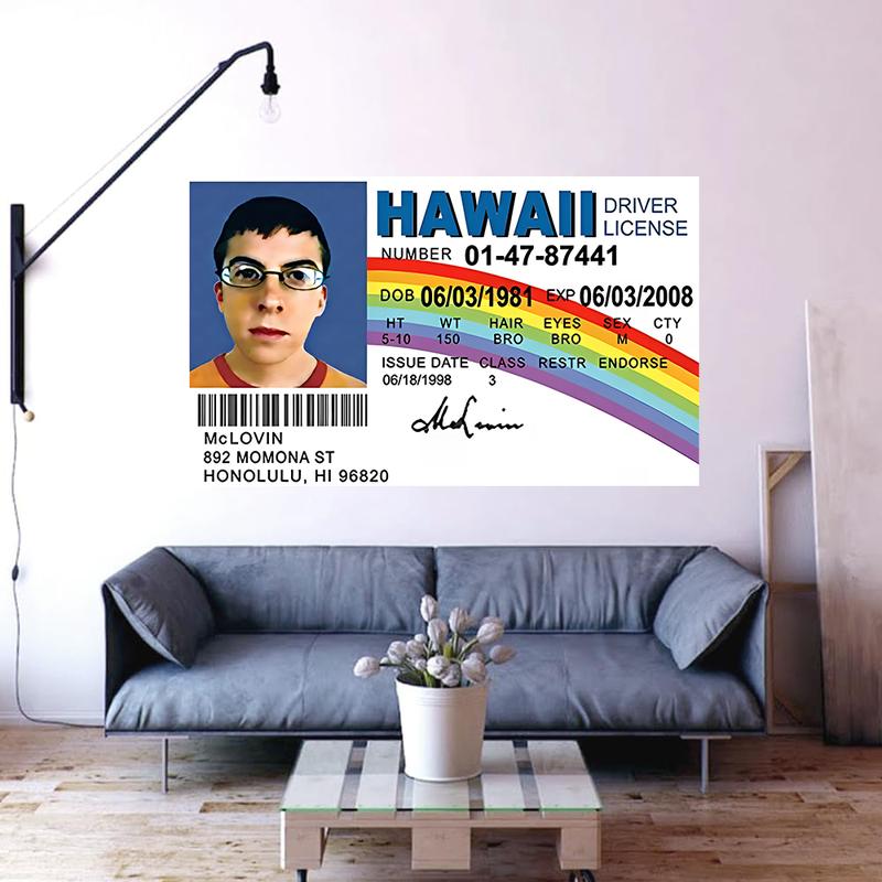 Mclovin Flag 3x5ft Fake ID Driver License HAWAII Mclovin flags - TikTok Shop