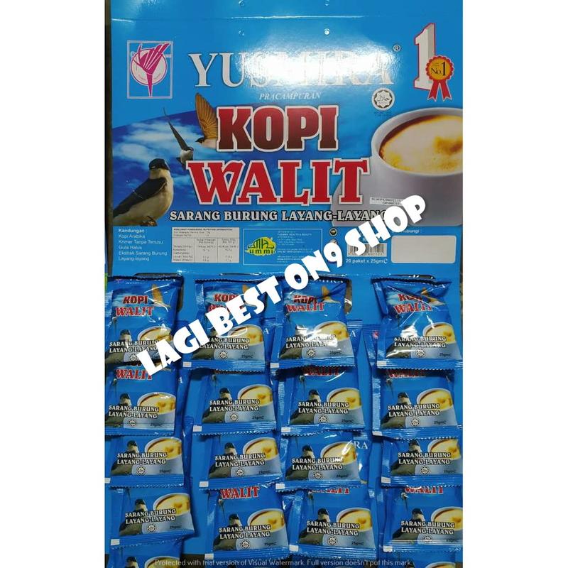 KOPI WALIT YUSMIRA PAPAN 20PAKET =1PAPAN - TikTok Shop Malaysia