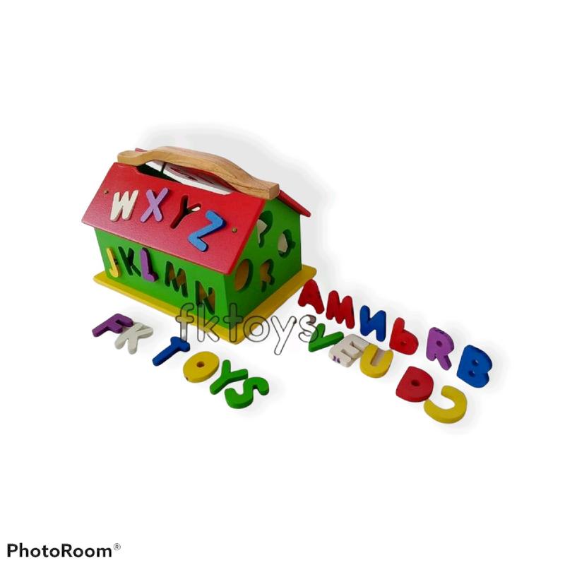 Mainan edukasi Rumah Abjad - Shop | Tokopedia