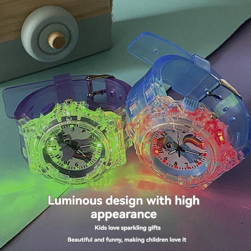 Unicorn Kids Watch My Little Pony Luminous LED Electronic Watch ...