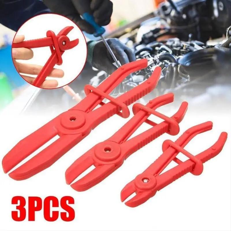 3pcs Nylon Hose Clamp Tool Set Brake Fuel Water Line Clamp Plier ...
