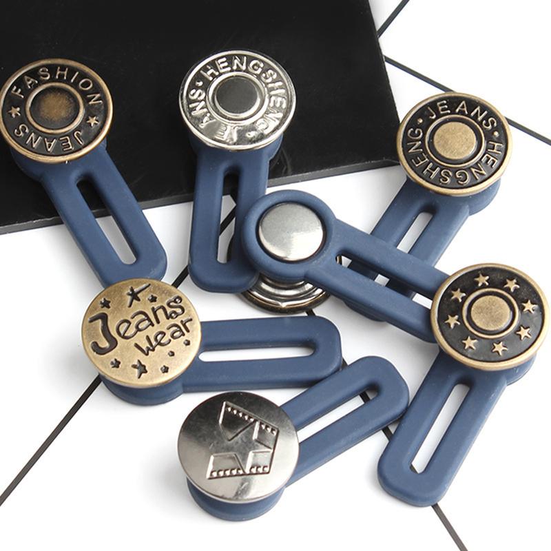 Jean Waist Extender Button for Denim Clothes Metal Button DIY Waist ...