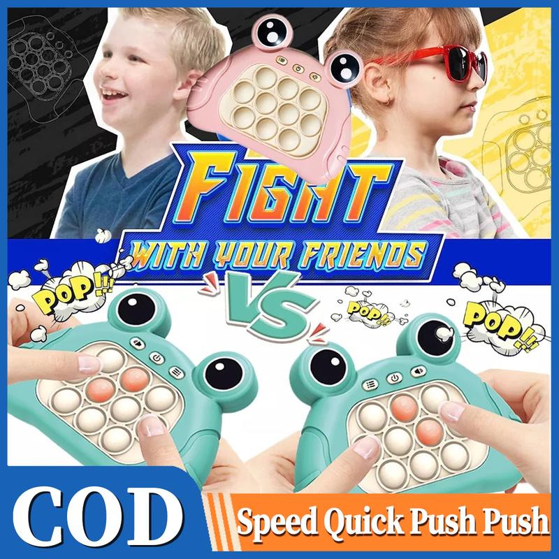 Kids Speed Push Machine Pop It Game Machine Stress Relief Toys - TikTok ...