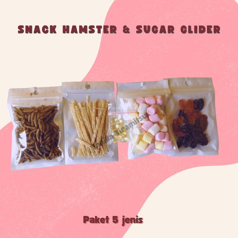 Snack Sugar Glider Bundle 5jenis Snack Hamster - Shop | Tokopedia
