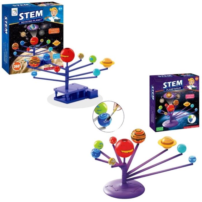 Promo stem science project solar system dynamic planetarium rotating ...