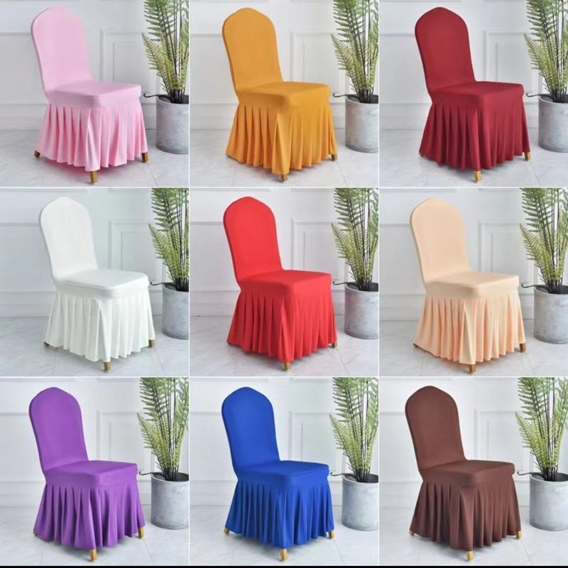 Skirt Berlipat, Saiz 202 500, Sarung Kerusi Makan, Regangan VIP ...