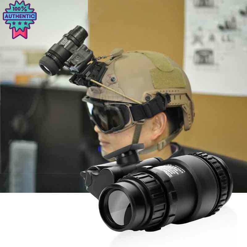 PVS-18 NVG กล้องมองกลางคืนแตาเดียว ฐานยึดหมวกกันน็อคสำหรัแว่นตามอง ...