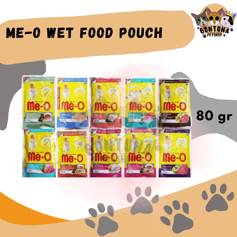 Meo Wet Food Pouch 80 gr / Makanan Basah Kucing Kitten dan Adult - Shop ...