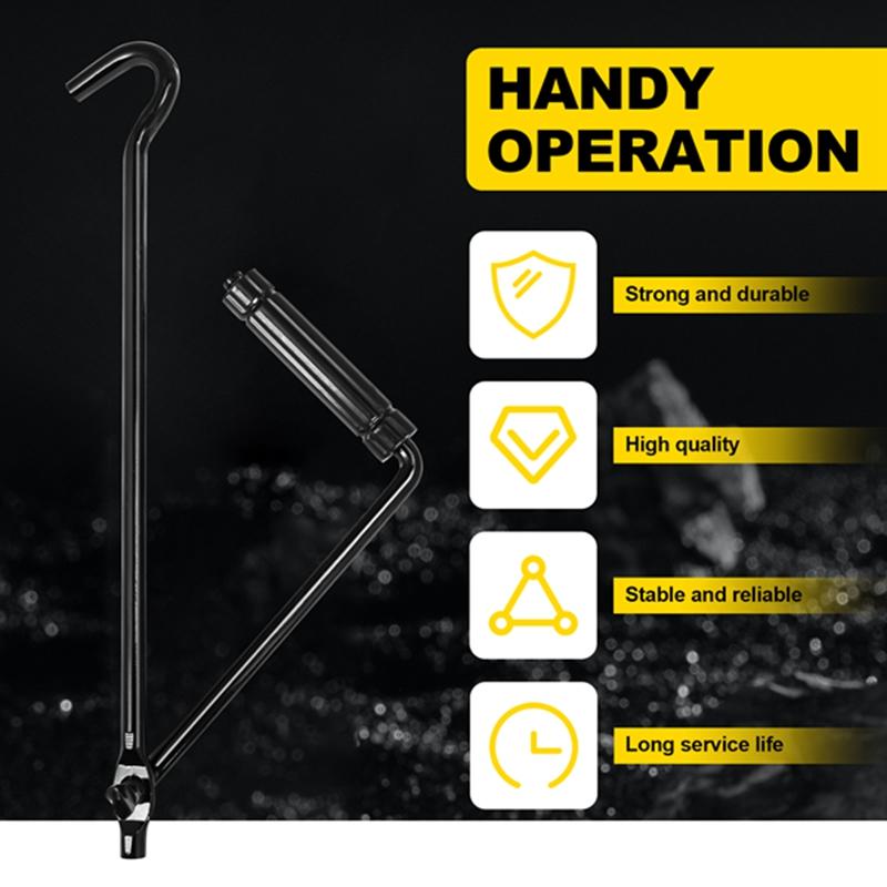 Car Jack Hand Crank Wheel Spanner Handle for Scissor Car Lift - TikTok ...