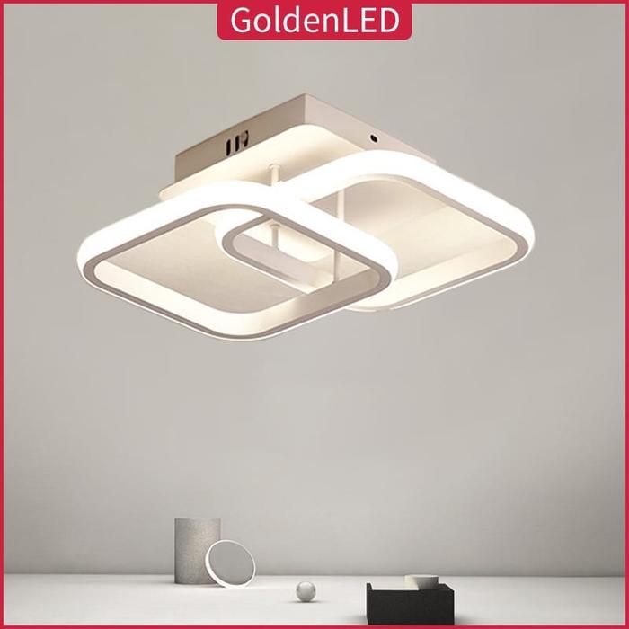 Promo Golden LED Lampu Plafon 3Warna LED Ceiling Light Lampu Hias Rumah ...