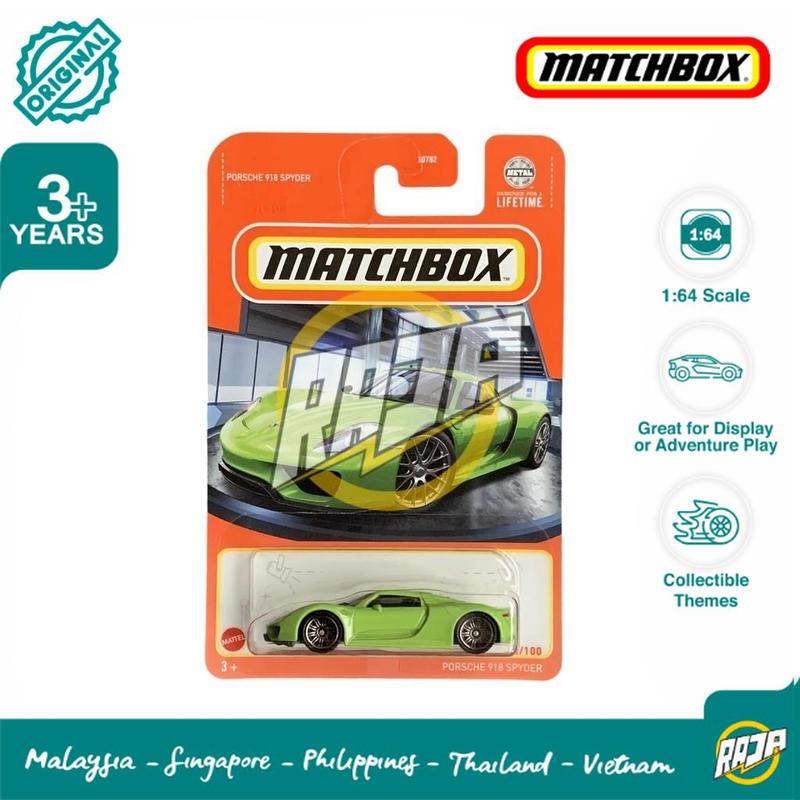Matchbox Porsche 918 Spyder Hijau - Shop | Tokopedia