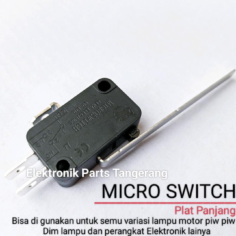 MICRO SWITCH (PLAT PANJANG) MIKRO SWITCH MICRO LIMIT SWITCH LIMID ...