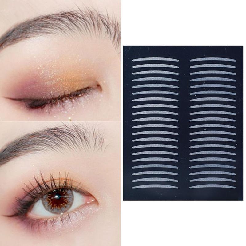 10pcs Double Eyelid Silkworm Patch Transparent Invisible Natural ...