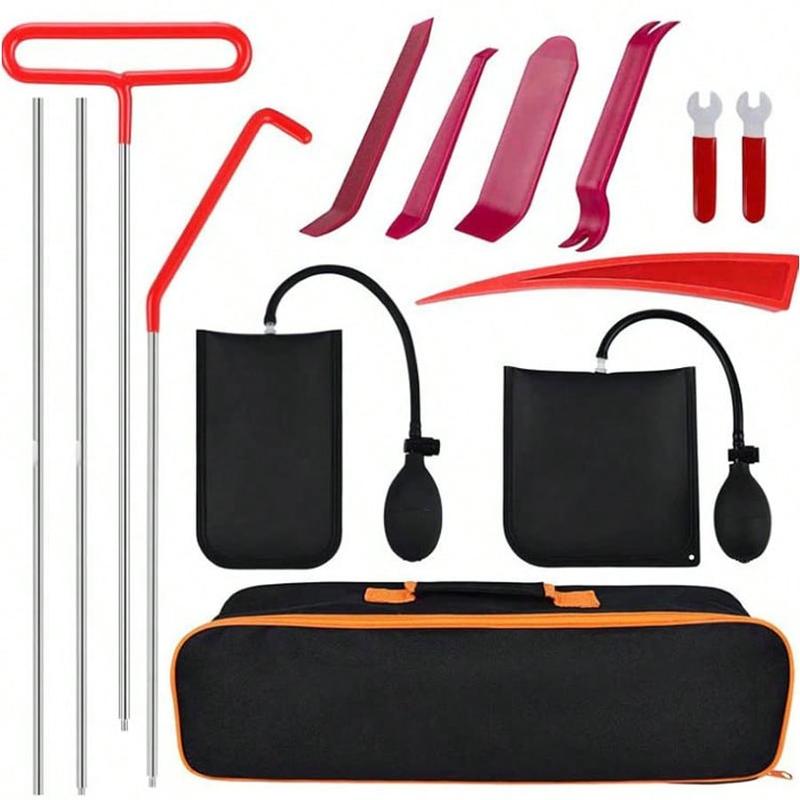 13 PCS Emergency Car Unlock Tool Kit, Vehicle Repair Lock Out Set, Long ...