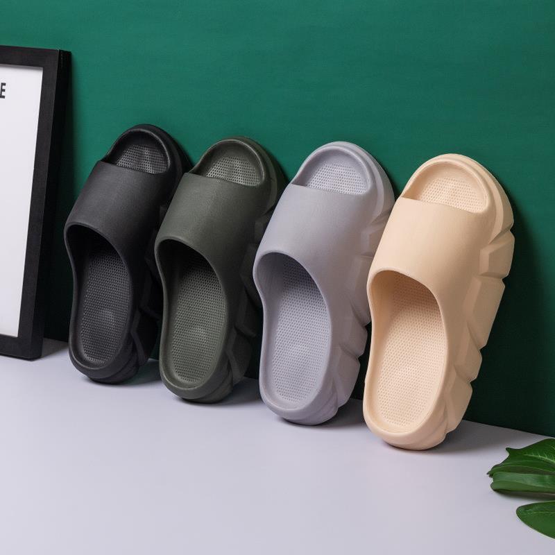 LUCKY7 Open Toe Breathable Slip Resistant Slides For Men Footwear ...
