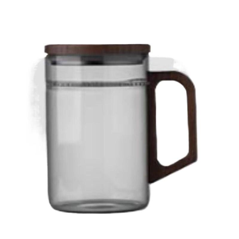 Cawan Kaca Teh Hijau, Kapasiti Besar 1000ml, dengan Penapis, - TikTok ...
