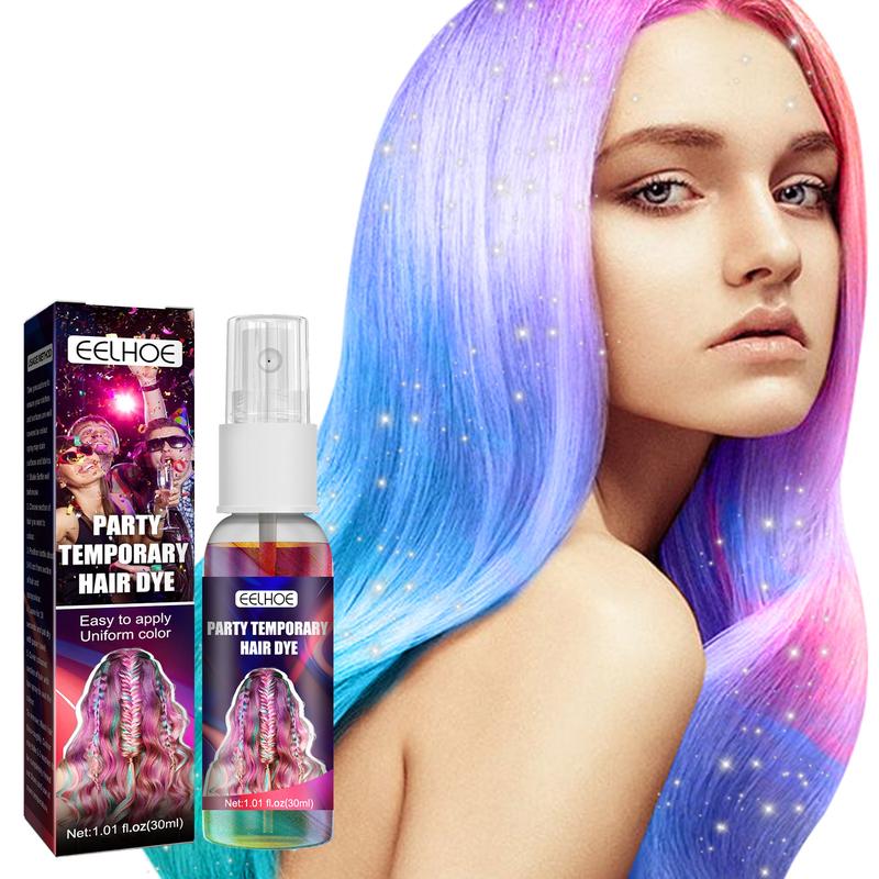 30ml Temporary Hair Dye Girls party color hair dye spray Fast-Drying ...