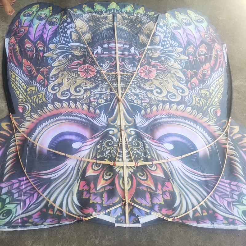 layangan celepuk besar 2 meter knock down bali - Shop | Tokopedia