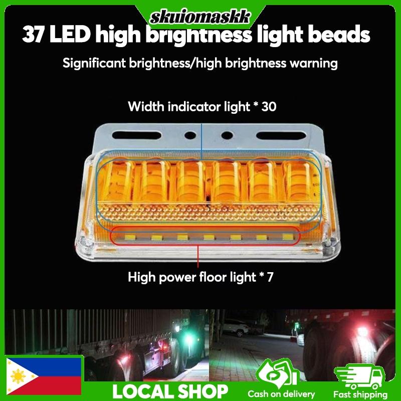 Large truck LED edge lights Car side light super bright turn - TikTok ...