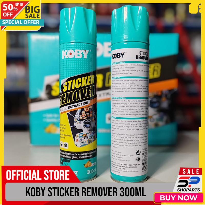 [UPGRADED] KOBY STICKER REMOVER 300ml Quickly Removes Residu - TikTok ...