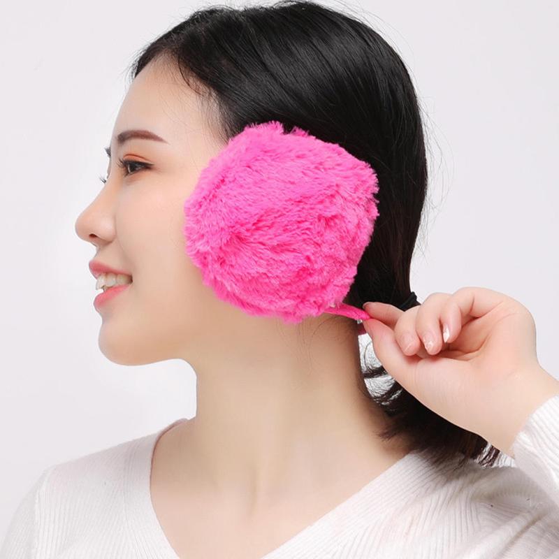 Cashmere Ear Muffs Fuzzy Faux Fluffy Earmuffs Foldable Soft - TikTok ...
